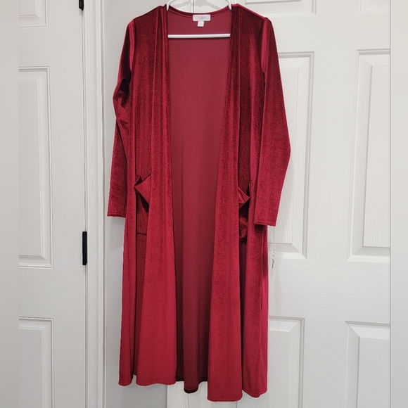 LuLaRoe | Sweaters | Lularoe Velvet Cardigan | Poshmark